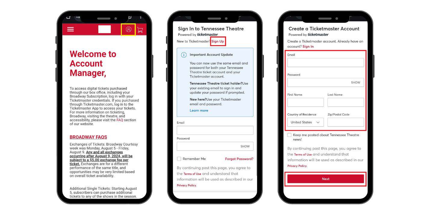 Digital Ticketing Guide | Tennessee Theatre