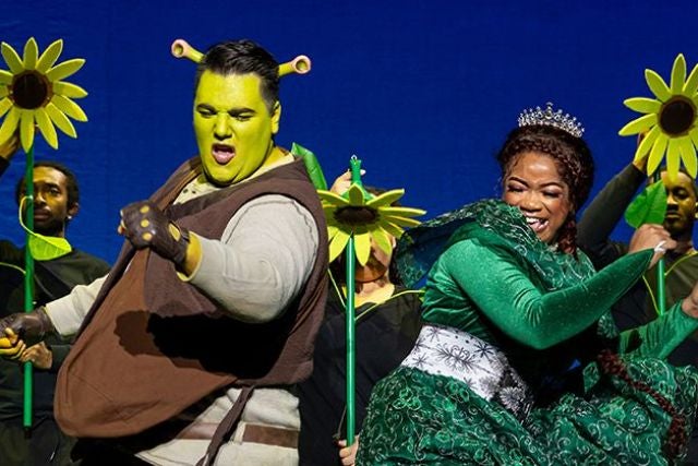 Shrek De Musical Broadway Castlijst Shrek The Musical Cast One